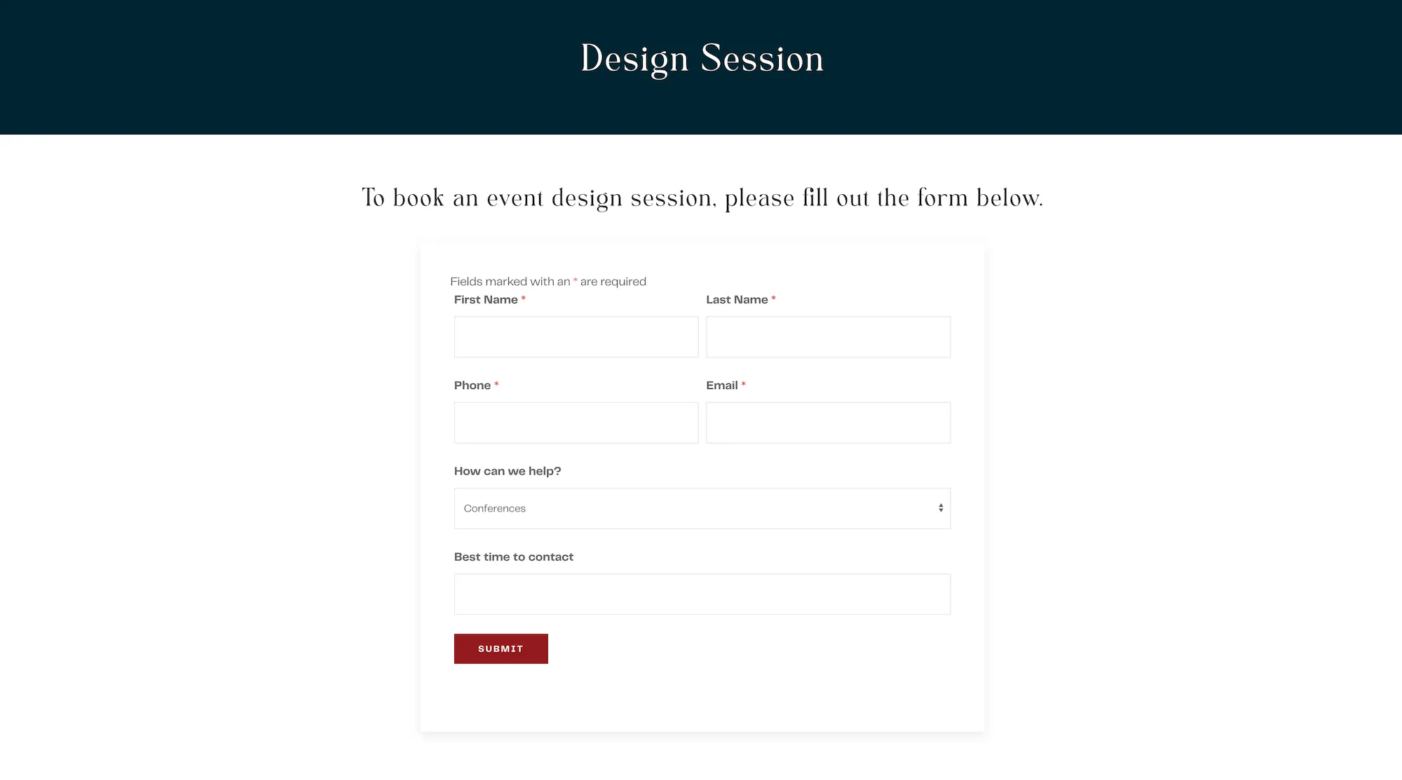 Design Session - JT. Production Management